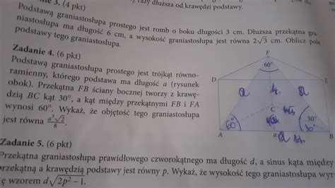 Zadanie 4 proszę obliczyc daje naj Brainly pl
