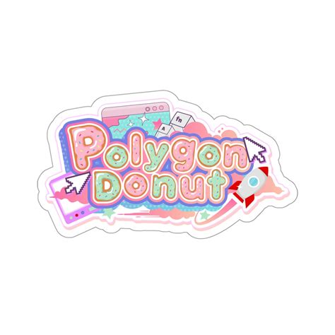 Stickers Polygondonut