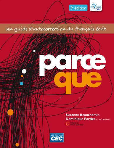 Parce Que — Les Éditions Cec