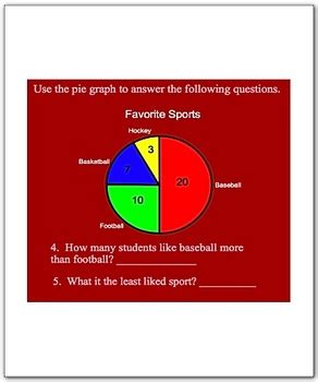 Smartboard Bar Graph Pie Graph Line Graph PictoGraph Lesson Pack