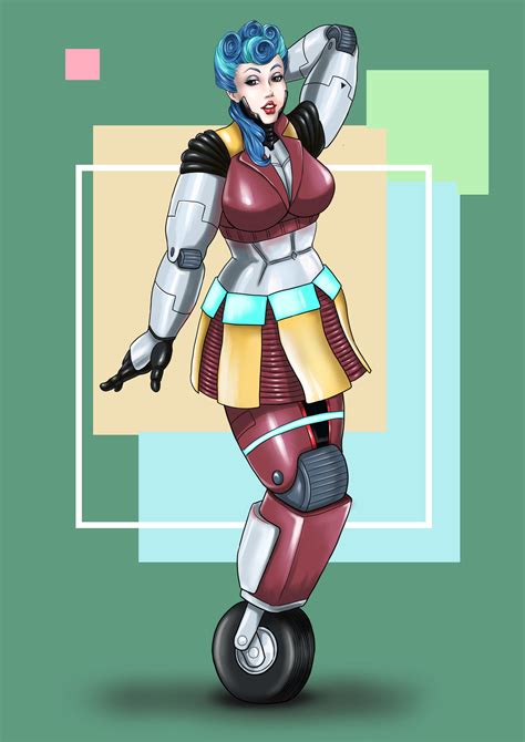 [cm] Cybord Girl By Allthefantasies On Deviantart