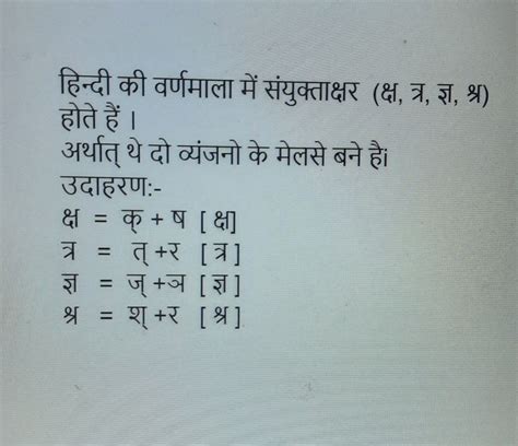 What Are Sanyutaakshar