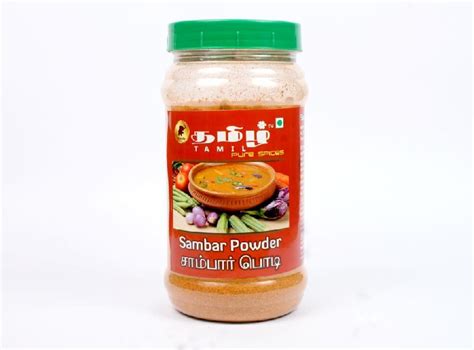 Tamil Masala Sambar Powder Packaging Type 50g 100g 200g 500g 1kg