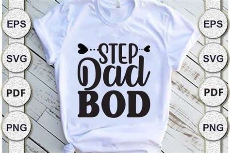 Step Dad Boddad Svg Design Graphic By Design Studio · Creative Fabrica