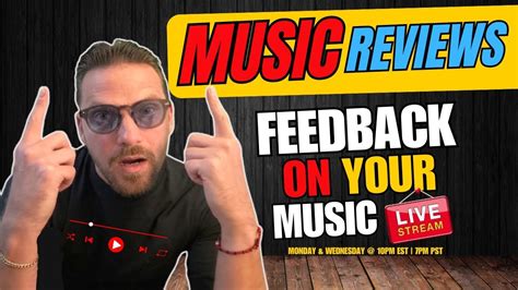 Music Review Show | LIVE Feedback | Submit Your Song | Music Review Podcast (Episode 103) - YouTube