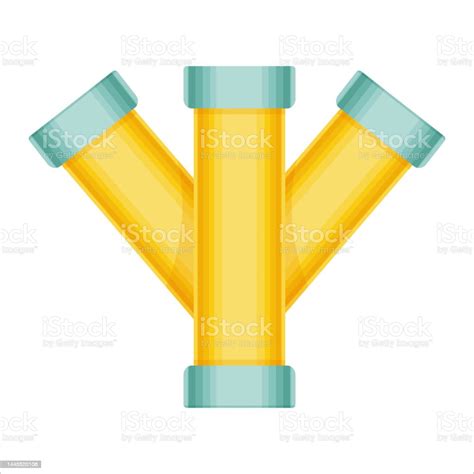 Pipeline Elements Pipeline Systems Designer Vector Illustration Of