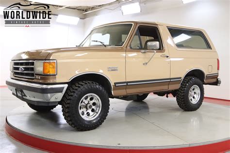 1987 Ford Bronco Xlt Worldwide Vintage Autos