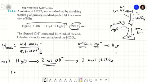 Stoichiometric Calculations Lecture 10 Youtube