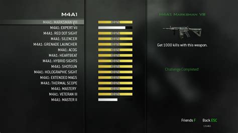 Mw3 M4a1 Acog