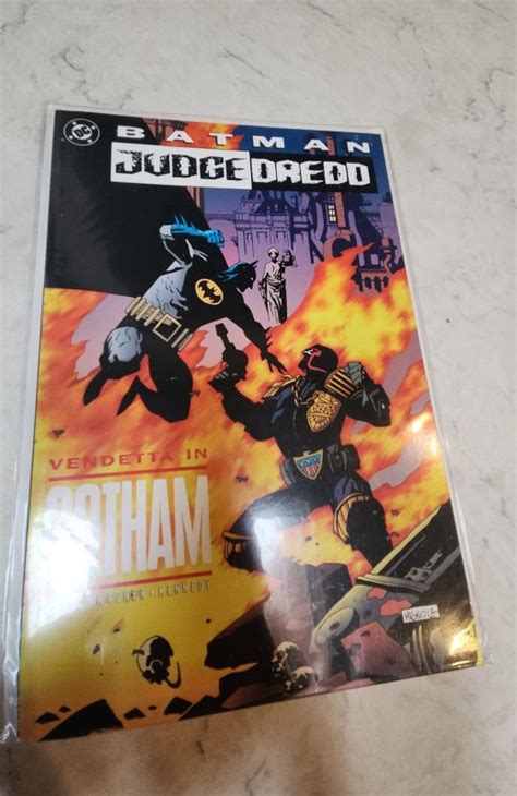 Batman Judge Dredd Vendetta In Gotham 1993 Tb Comic Books Modern