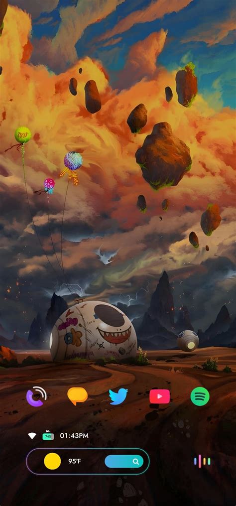 Theme Clean And Vibrant Randroidthemes