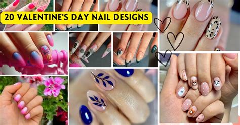 20 Valentines Day Nail Designs That Are Sure To Turn Heads Vhindinews