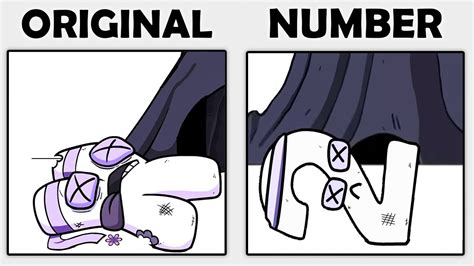 Alphabet Lore Vs Number Lore Comparison 2 Youtube