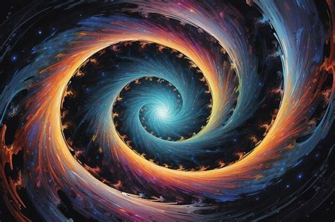 Premium Photo Abstract Binary Vortex