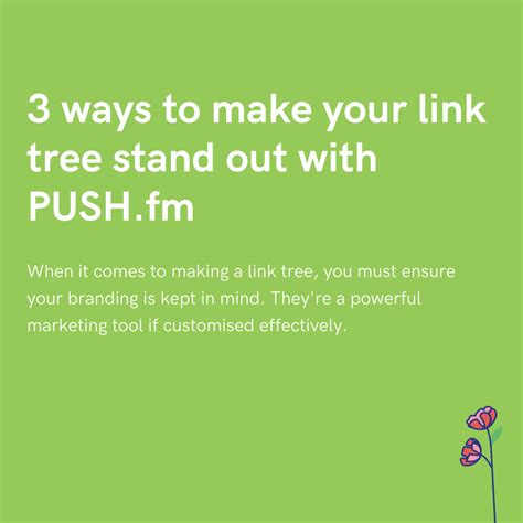 Create A Link Tree That Stands Out Push Fm