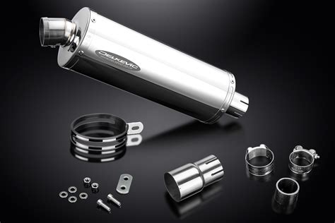 Royal Enfield Scram 411 2022 2024 350mm Oval Stainless Exhaust