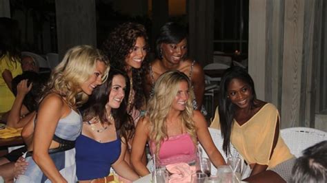 Atlanta Falcons Cheerleaders Swimsuit Calendar Shoot Day 2