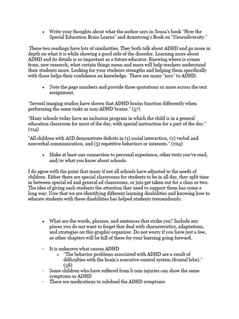 Annotated Modual 202 20assignment Pdf Attention Deficit