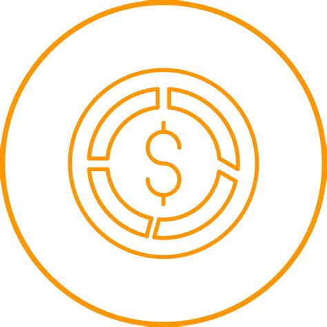 Pie Chart Line Icon 20655345 Vector Art At Vecteezy