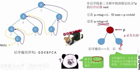 线索二叉树（找前驱后继） Jev0987 博客园