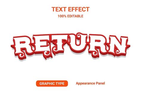 Premium Vector 3d Text Effect