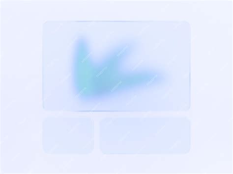 Premium Photo Gradient Glass Morphism With Colorful Background