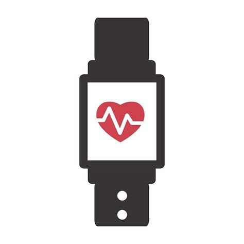Vetor De Ilustração De Smartwatch Em Fundo Branco Vetor Premium