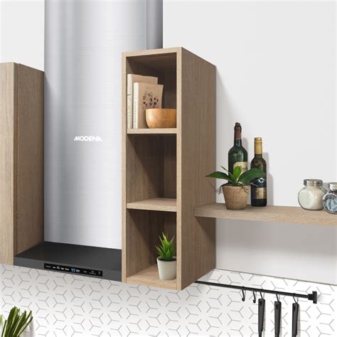 Jual IDEA Furniture DENVER Kitchen Set Lemari Kabinet Dapur Kayu Modern Minimalis Atas Bawah