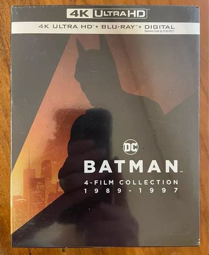 4k Bluray Batman Coleção 4 Filmes Tim Burton Dub Leg Frete grátis