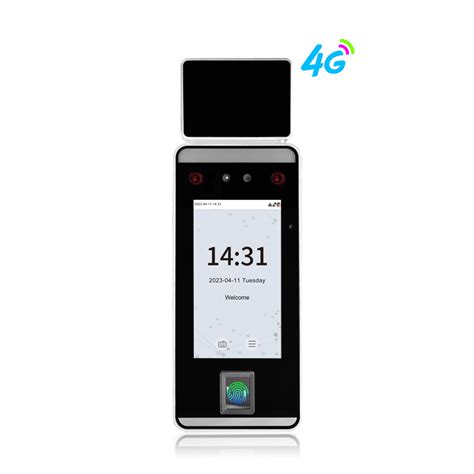 WiFi 4G Dynamic Face Fingerprint Recognition Access Control Terminal