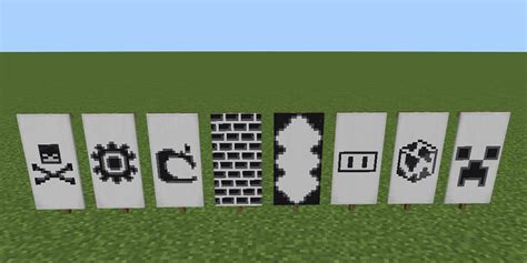 【マイクラ】旗の模様の入手方法や使い方など ｜ ひきこもろん
