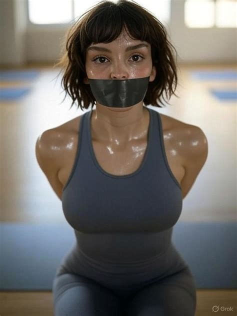 Lauren Duct Tape Gagged 2 Ai By Knotsotight117 On Deviantart