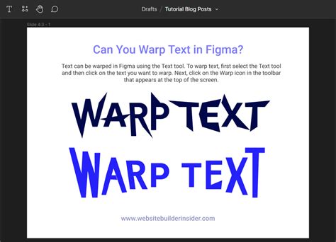 Can You Warp Text In Figma Websitebuilderinsider