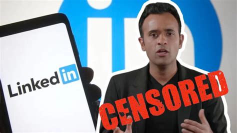 Vivek Censored By Linkedin As Big Tech Prepares For 2024 — Robert Gouveia