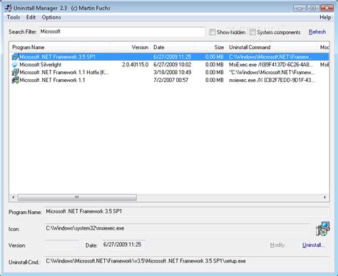 Uninstall Manager 2 3 Download Review Screenshots