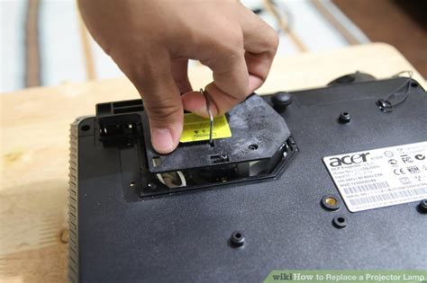 How To Replace A Projector Lamp 9 Steps With Pictures Wikihow