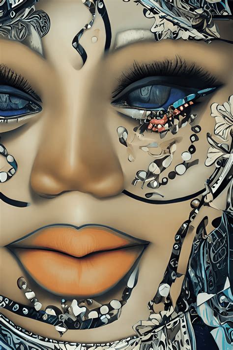 Plus Size Black Women 5d Megapixel Surface Poster · Creative Fabrica
