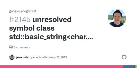 Unresolved Symbol Class Std Basic String Testing FLAGS Gtest Filter