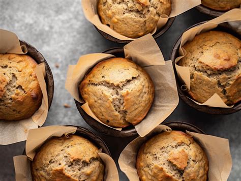 Flax Banana Muffins