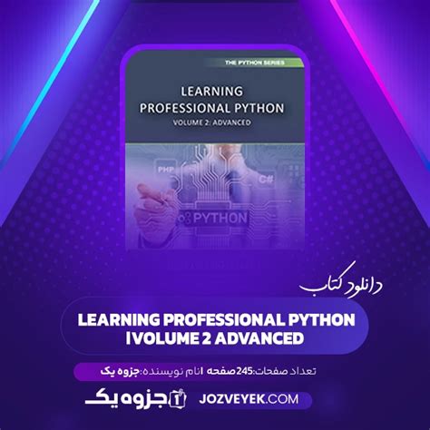Learning Professional Python Volume Advanced Pdf