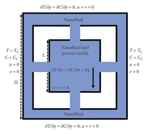initial schematic diagram and initial particle distributions