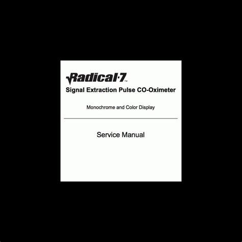 Masimo Service Manual 13928 Accessories