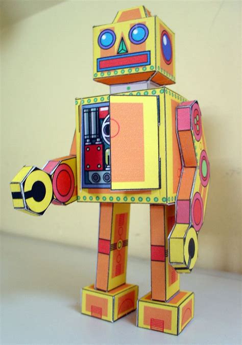 The Robot Robot Craft Cardboard Robot Diy Robot