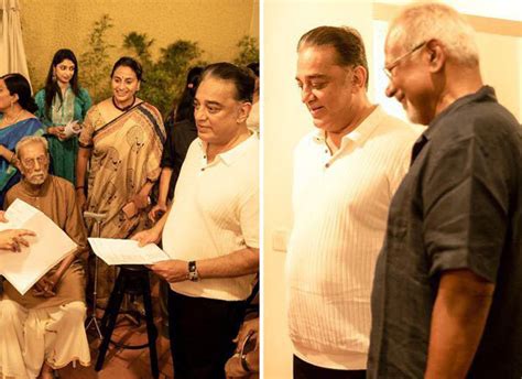 Kamal Haasan Celebrates Birthday With Brother Charu Haasan Niece