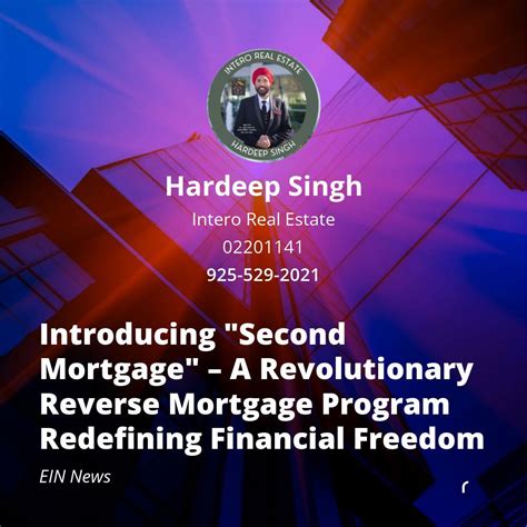hardeep singh on linkedin introducing second mortgage a