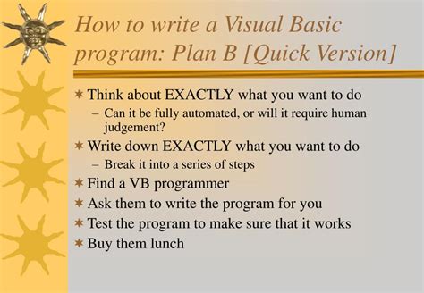 Ppt Introduction To Visual Basic Powerpoint Presentation Free Download Id566161