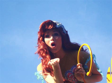Ariel Blowing Kisses Jennie Park Mydisneyadventures Flickr