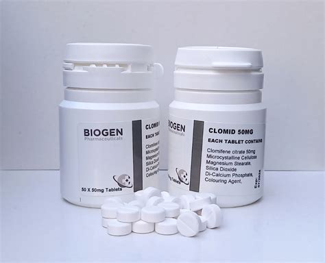 Biogen Clomid 50mg Tablets For Sale UK EU Rapid Delivery Hench Club