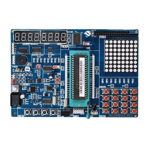 51 Mcu 개발 보드 학습 실험 보드 초보자 소개 교육 악기 Diy 보드 Stc89c52스위치 캡 Aliexpress