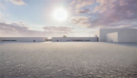 Modernist Exterior Shot Stem Middle School Architecture